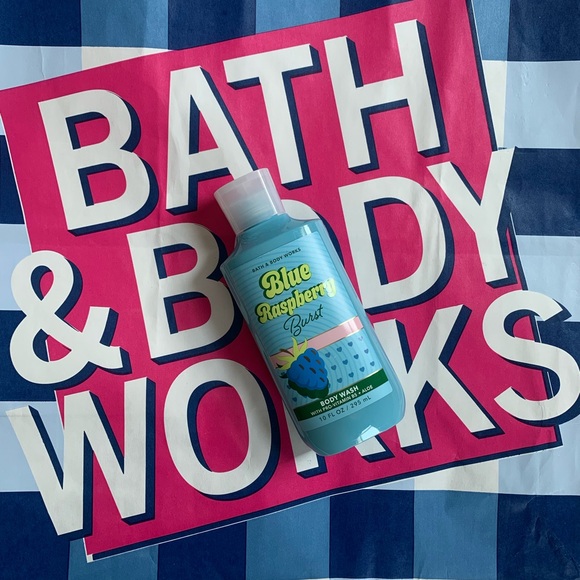 Bath & Body Works | Bath & Body | Nwt Bath Body Works Blue Raspberry ...